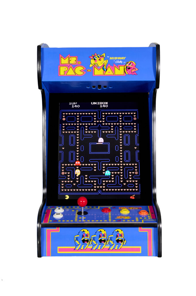Arcade Machine Blue Ms. Pac-Man 516 Classic Games Special – Free ...