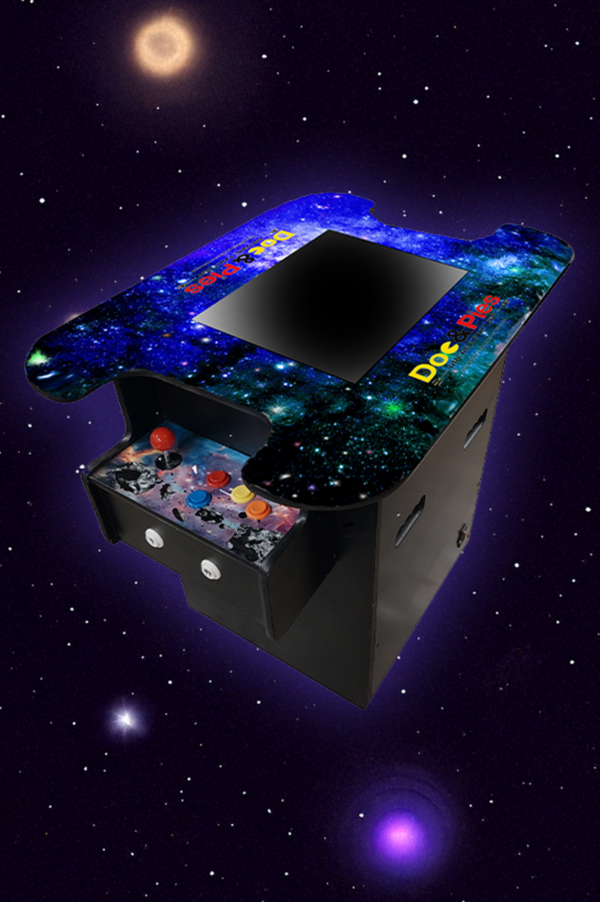 Space Cocktail Arcade Machine, 516 Games Free Shipping - Doc & Pies ...